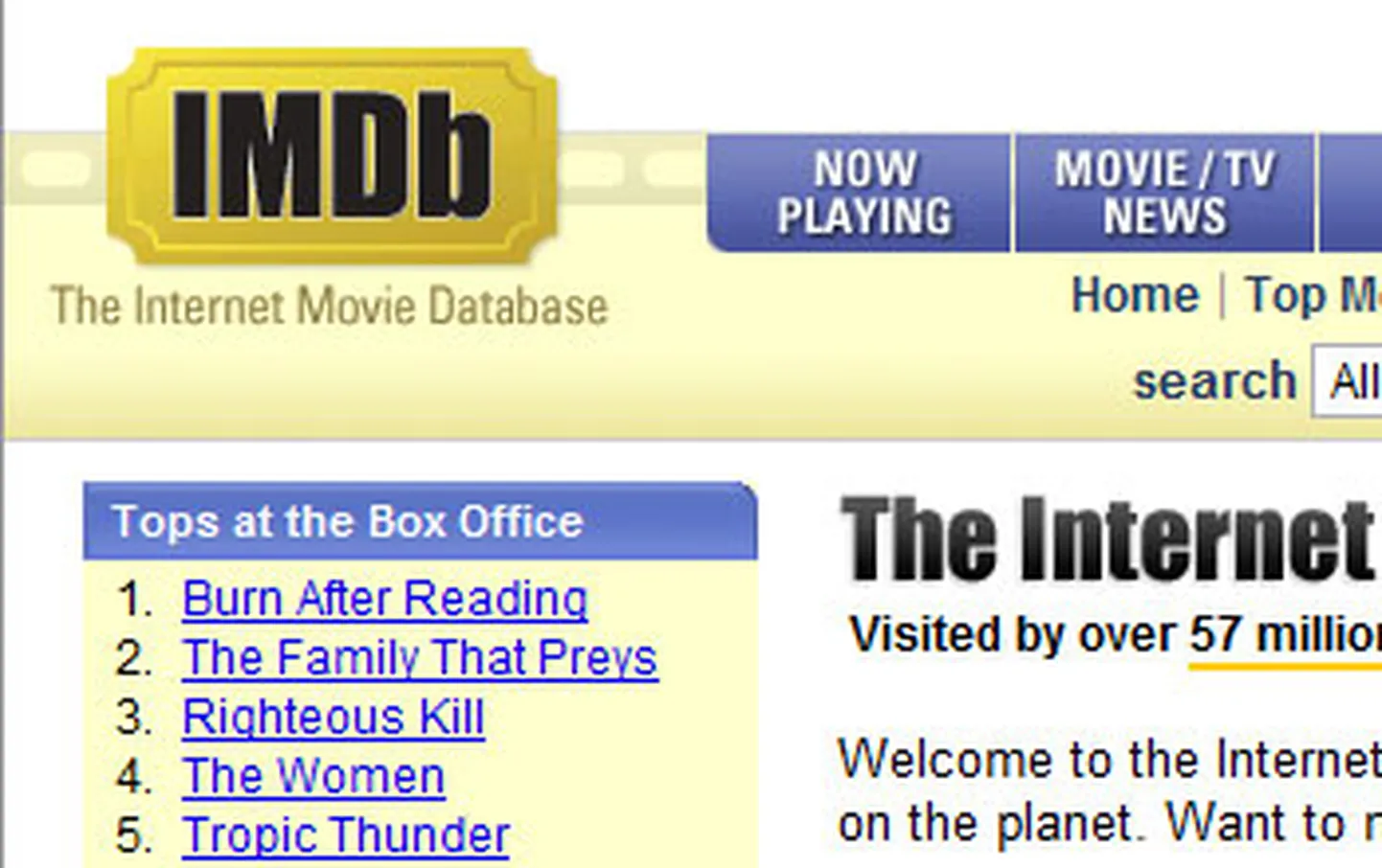 "IMDb.com" ļaus bez maksas skatīties filmas un seriālus