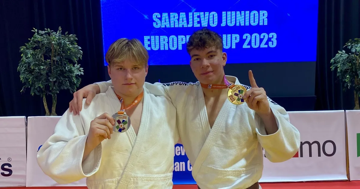 Judopoisid tõid Euroopa karikaetapilt kaks medalit