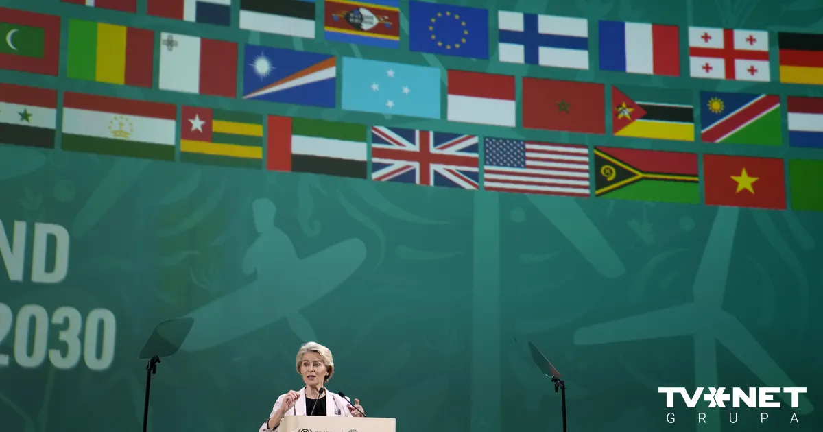 117 valstis COP28 apņēmušās trīskāršot atjaunojamās enerģijas ieguves jaudas