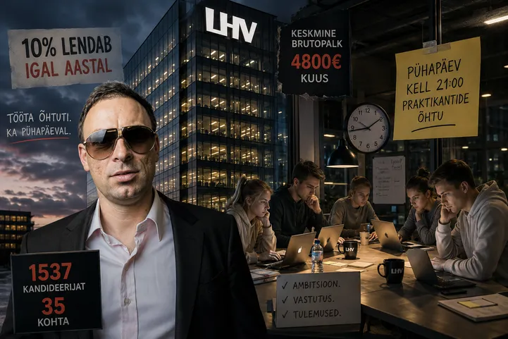 Резкие высказывания учредителя LHV не отпугнули молодежь: число ...
