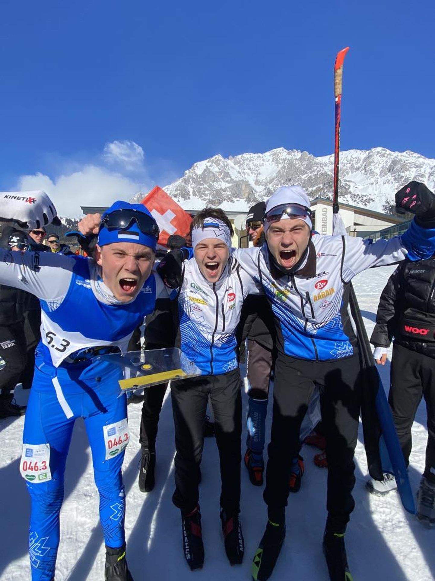 Eesti noorsand noppis kamraadide abiga MMilt kolmandagi kuldmedali